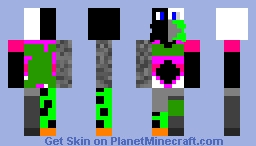 Glamrock chica ruin Minecraft Skin