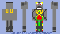 Glamrock Endo Minecraft Skin