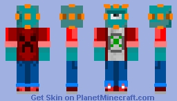 Legacy guardian skin Minecraft Skin
