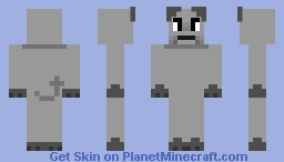 Sprunki Gray Minecraft Skin