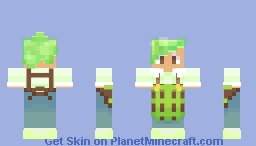 Herb Tea Barista Minecraft Skin