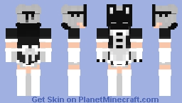 Cat Mask Kawai Minecraft Skin