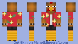 Pollo Brujo Verano Minecraft Skin