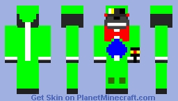 Christmas lefty Minecraft Skin
