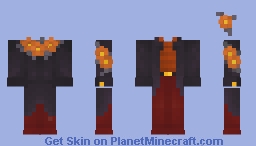 Eyeblossom cape outfit Minecraft Skin