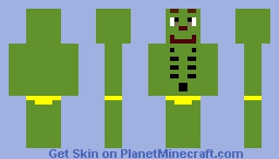 Chavez With Muscle - LocoRoco Minecraft Skin