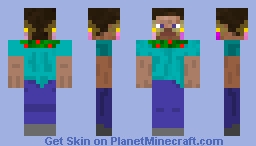 Advent calendar skin pack: 11th dec., Advent wreath steve Minecraft Skin