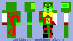 Christmas scraptrap Minecraft Skin