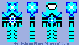 Izé armored Minecraft Skin