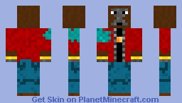 Lucky Monkey Minecraft Skin