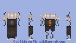 Creaking Outfit - Fem Minecraft Skin