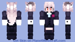 Reficul in her suitskirt! (Gray Garden AU) Minecraft Skin