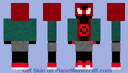 Miles Morales (Spider man) Minecraft Skin