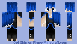 blue Prince new outfit java ver Minecraft Skin