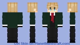 Accidentally made Loid Forger Minecraft Skin