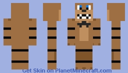 freddy Fazbear from FNAF Minecraft Skin