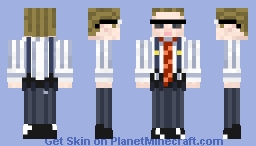 American psycho Patrick Bateman Minecraft Skin