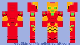 Iron Man Next Avengers: Heroes of Tomorrow Minecraft Skin