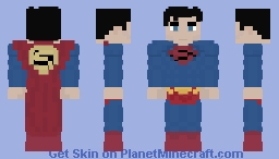 Superman (Clark Kent) | Superman|Batman: World's Finest Minecraft Skin
