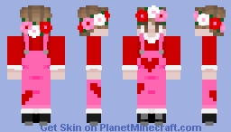 Happy Valentine's Minecraft Skin
