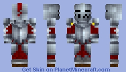 Crimson Knight Minecraft Skin