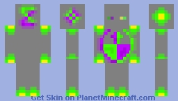 Time EXP armor Minecraft Skin