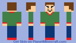 Boris Anderson (From "Caillou Gets Grounded") Minecraft Skin