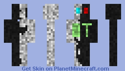 The opposite halves Minecraft Skin