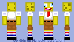 bob named sponge Minecraft Skin