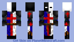 Pentecostal Flame Knight Minecraft Skin