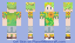 Mossy Poppy Minecraft Skin