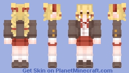 school uniform ~remake~ Minecraft Skin