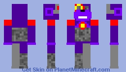 shattered glamrock mr hippo Minecraft Skin