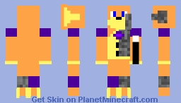 shattered glamrock orville the elephant Minecraft Skin