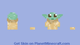 Grogu Minecraft Skin