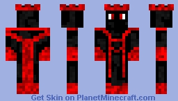 Redstone king Minecraft Skin