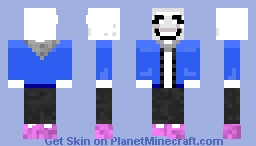 Sans. Minecraft Skin