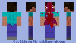 steve walked into a pole Minecraft Skin