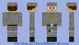WWI German Soldier Minecraft Skin