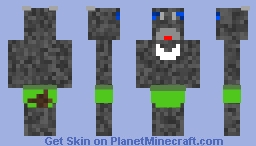 Bandabi crying (with pooped pants) Minecraft Skin