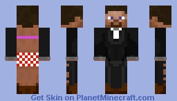 Very rich steve Minecraft Skin