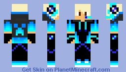 Blue Minecraft Skin