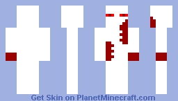 White Enderman Creepypasta mob skin Minecraft Skin