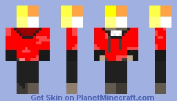 Torch boy Minecraft Skin