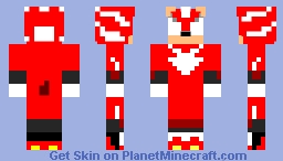 Chaos hyper shadow Minecraft Skin