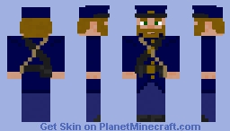Union Infantry Private (Personal skin, template coming soon) Minecraft Skin