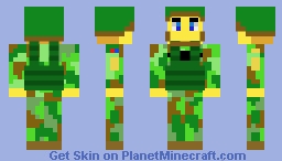 American Soldier Minecraft Skin