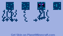 sculk squid 🦑 Minecraft Skin