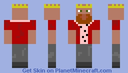 Villager King Minecraft Skin
