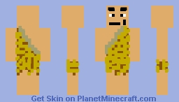 Cave Man Minecraft Skin